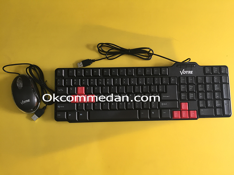Keyboard dan Mouse Votre USB | OK COMPUTER