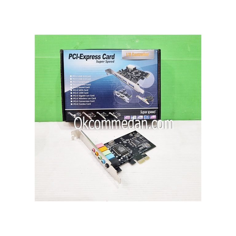 Sound card PCI Express 5.1 Channel