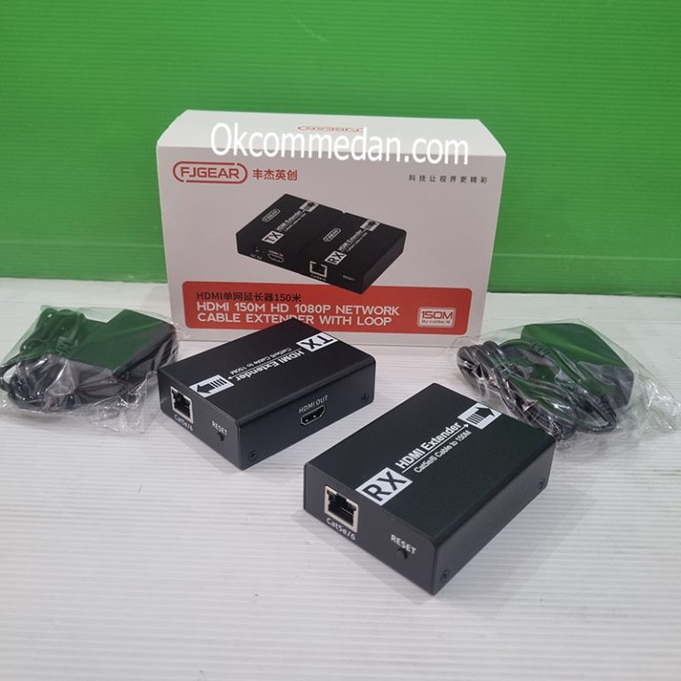 HDMI Extender By LAN 150 meter Dengan Loop