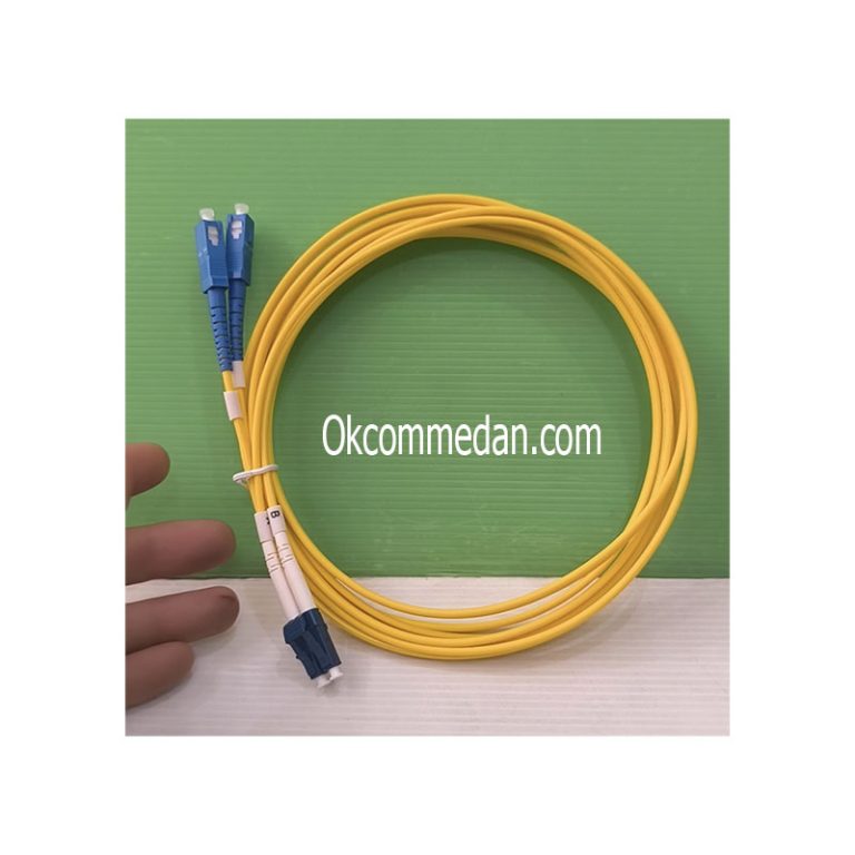 Kabel Fiber Optic Patch Cord SC – LC 3 mtr Single Mode Duplex