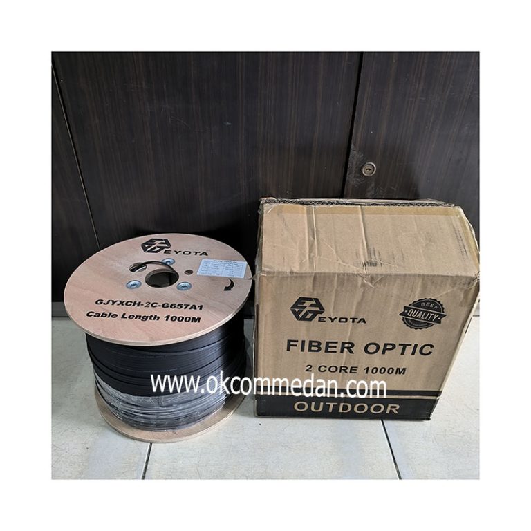 Kabel Fiber Optic 2 Core 3 Sling Merek Eyota