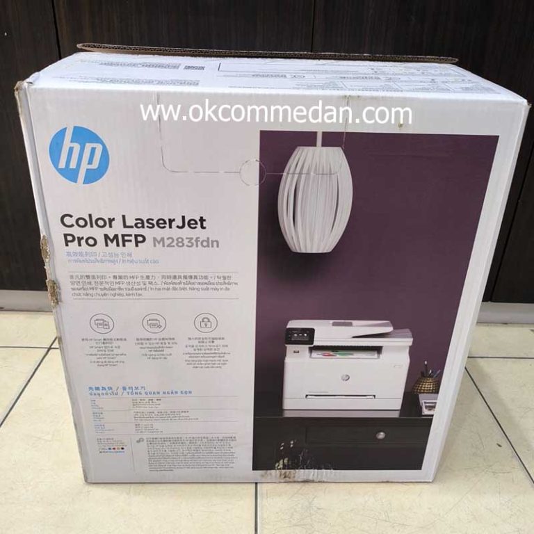 Jual Printer HP Color LaserJet Pro MFP M283fdn | OK COMPUTER
