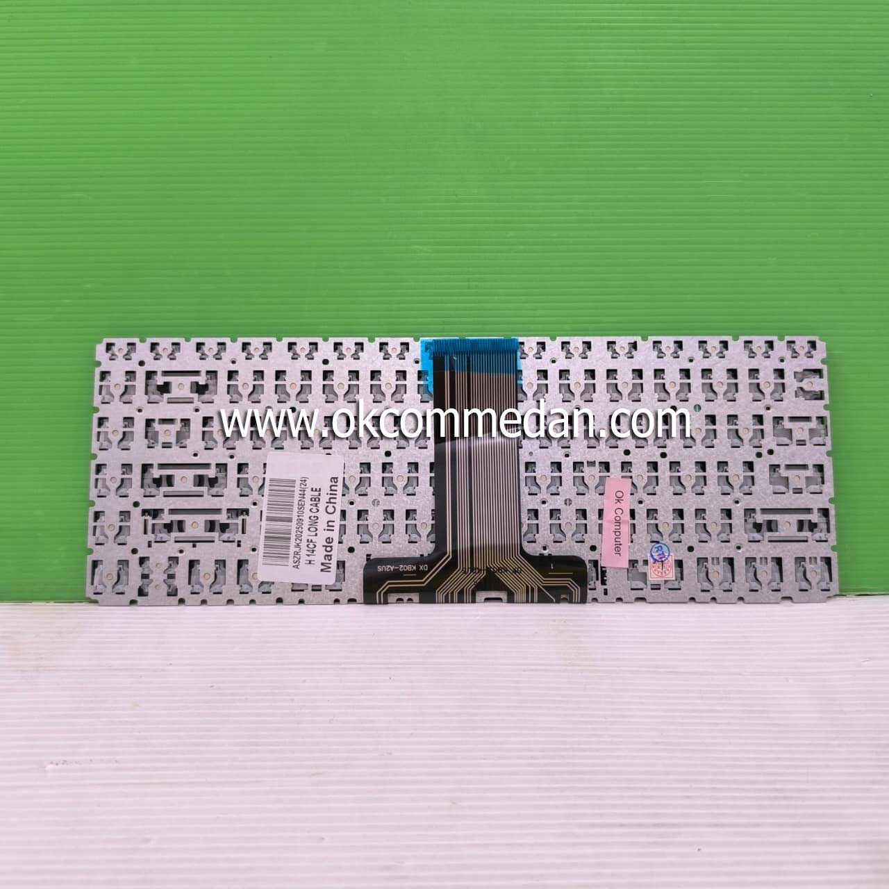 Keyboard Baru Untuk Laptop HP 14s CF Series Warna hitam