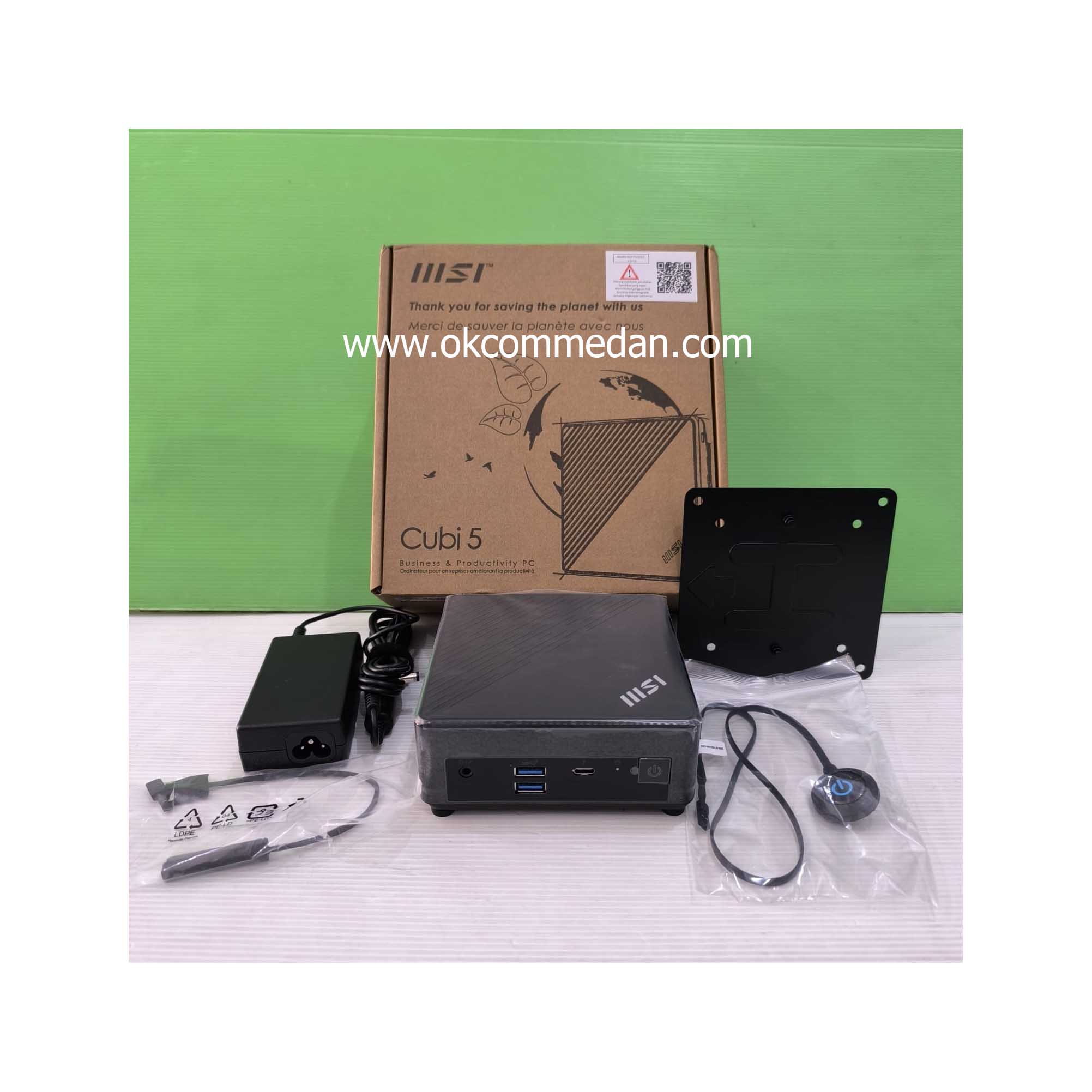 MSI Cubi 5 12M Mini PC Intel Core i5 1235u