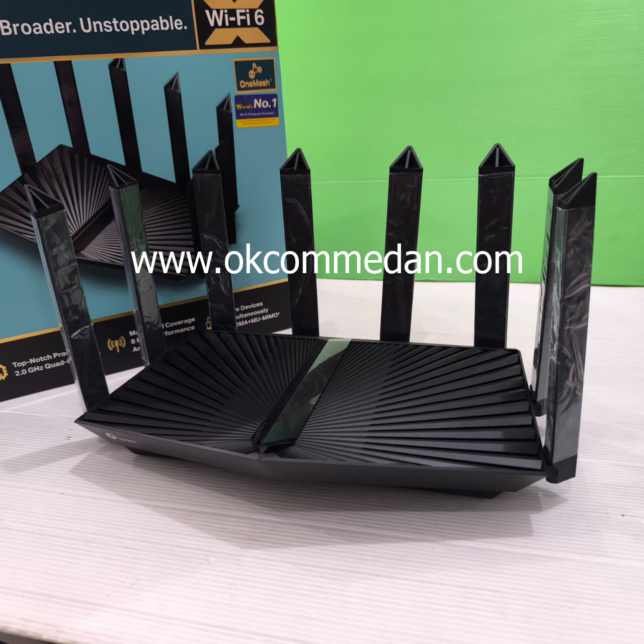 Jual Tplink Archer AX80 Router Wi-Fi 6 AX6000 dengan 2,5G Port | OK ...