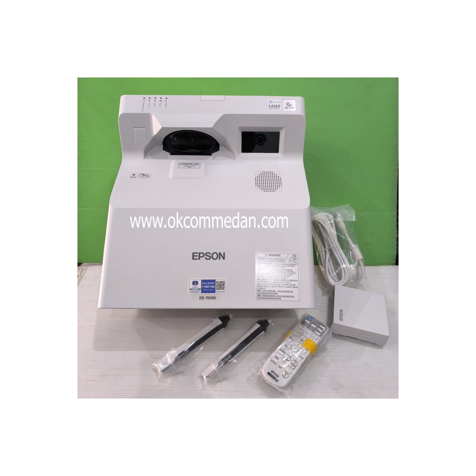Epson EB-760wi Projector Ultra Short Throw | OK COMPUTER