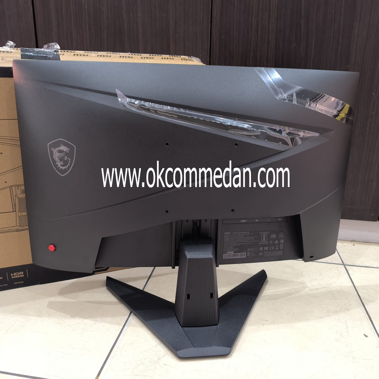 Jual Monitor MSI MAG 244c 24 inchi Curved | OK COMPUTER